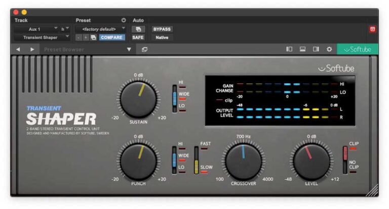 オススメのトランジェントシェイパー(Transient Shaper)プラグイン