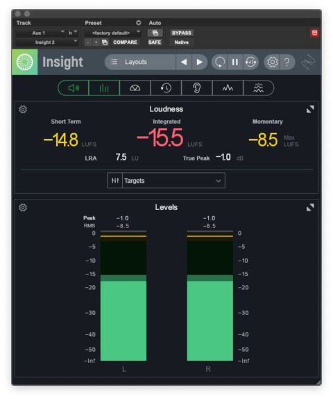 オススメのメータープラグイン(Metering Plugins)